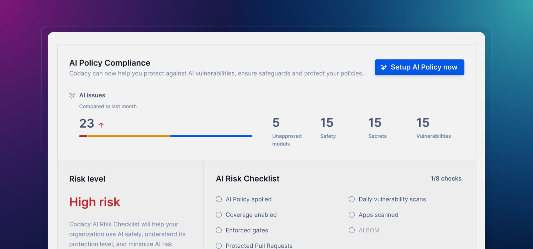 Codacy's New AI Risk Hub and AI Reviewer Bring Order to the Wild West of AI Code Compliance